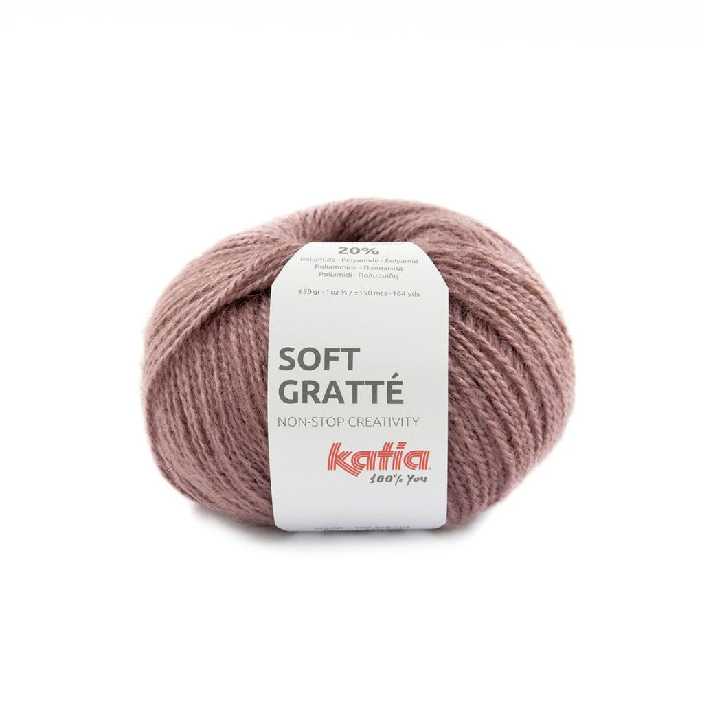 Soft Gratte | Exquisita lana para tejer de Katia - Modista